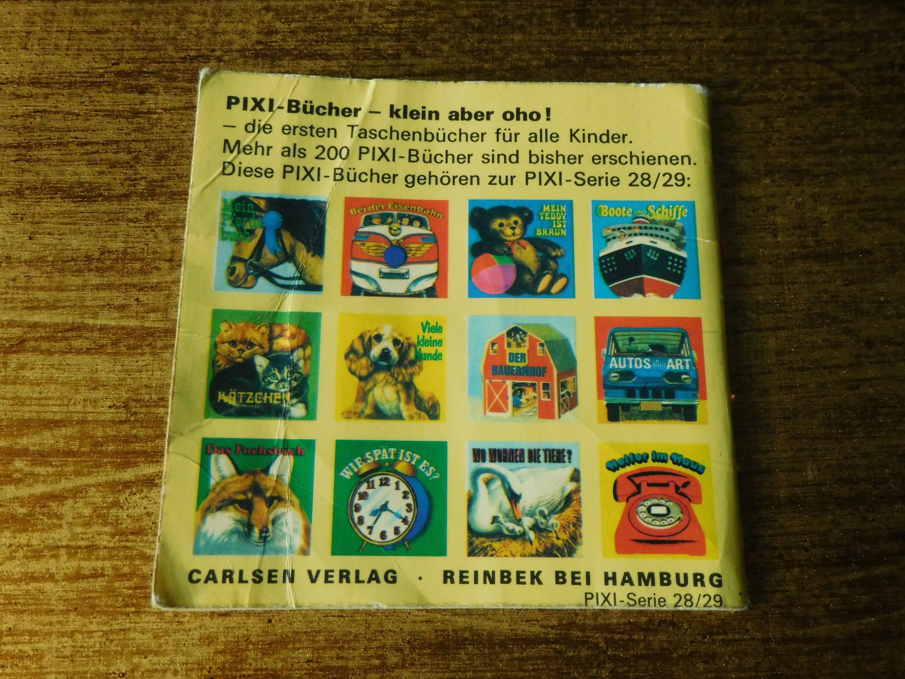 Kids Book Vintage Mini Book PIXI BOOK Paperback Pixi Buch - Etsy UK