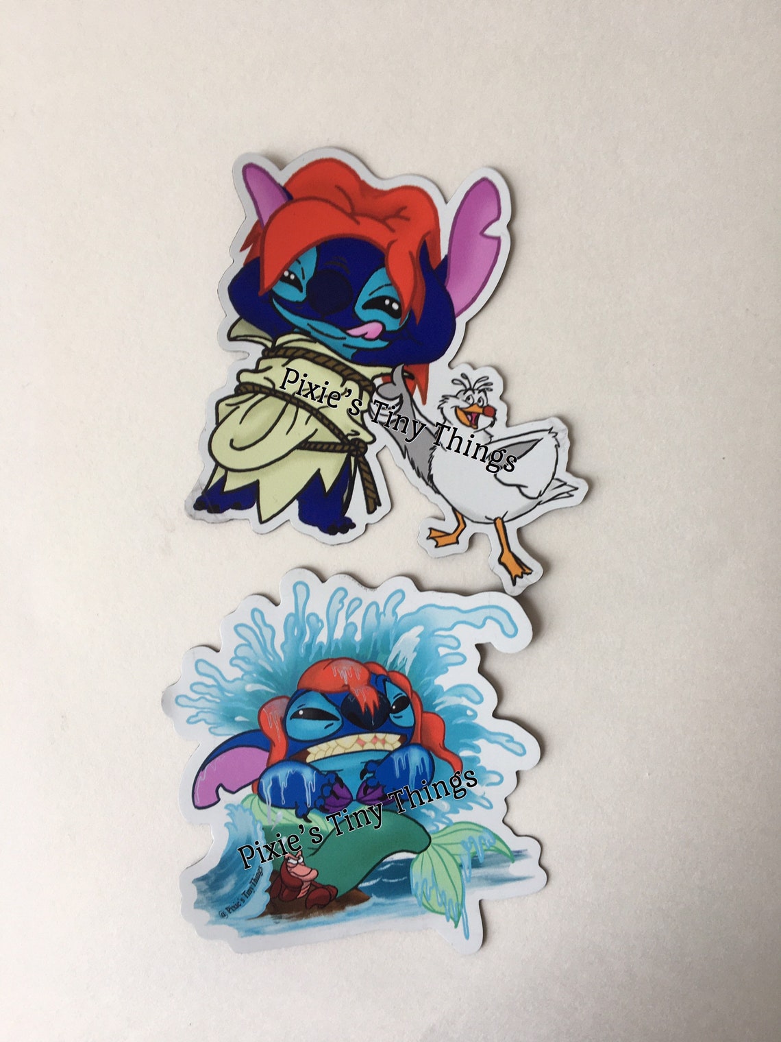 Princess Stitch Custom Designed Stickers and Magnets Laptop - Etsy