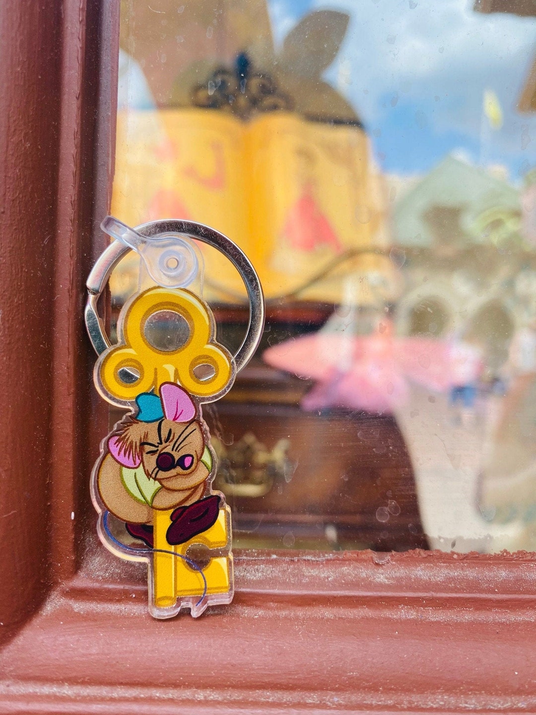 Gus Gus Keychain Cinderella Inspired - Etsy