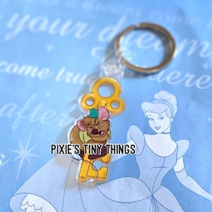Gus Gus Keychain Cinderella Inspired - Etsy