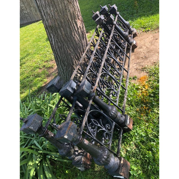 Wrought Iron Railing - Etsy