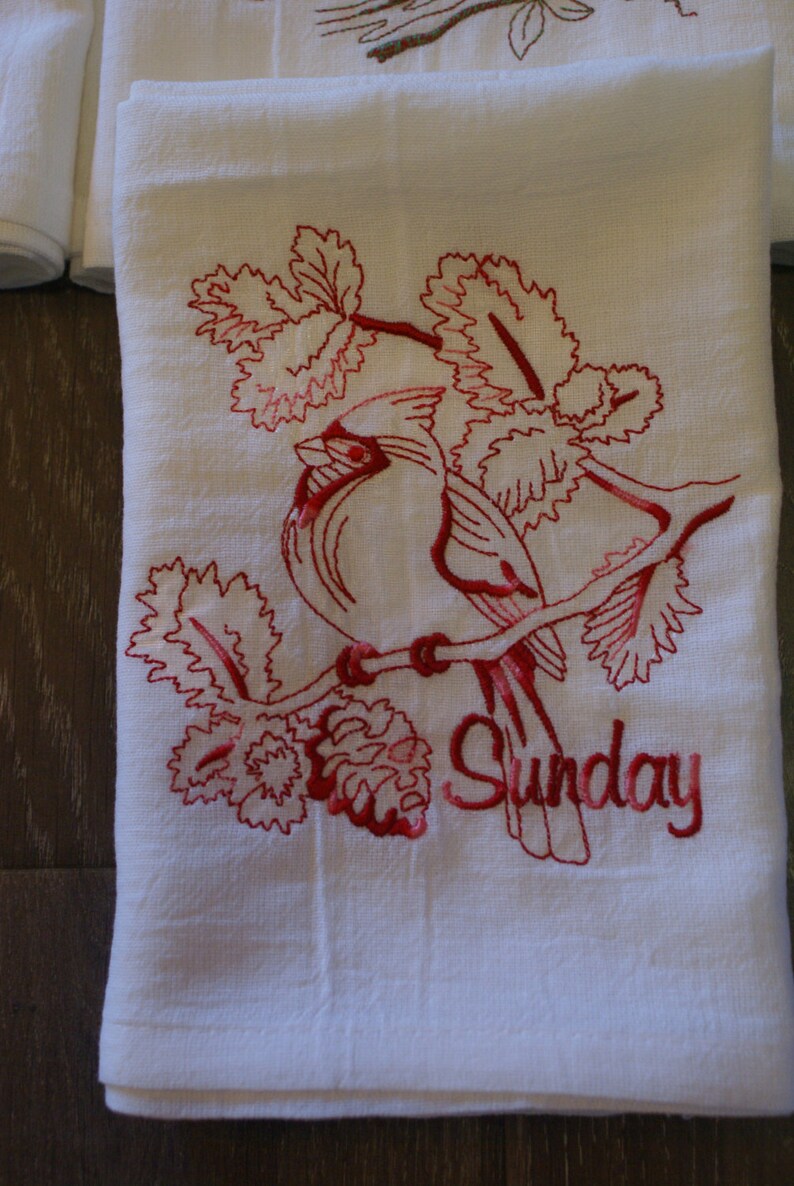 Backyard Birds DOW set of 7 Made to Order - Etsy