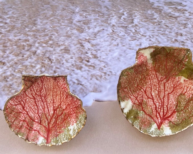 Scallop Shell Ring Dishes - Etsy
