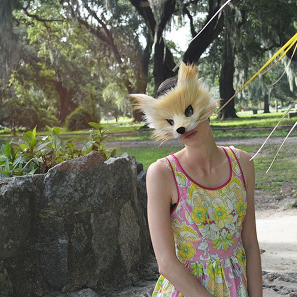 Fur Mask - Etsy