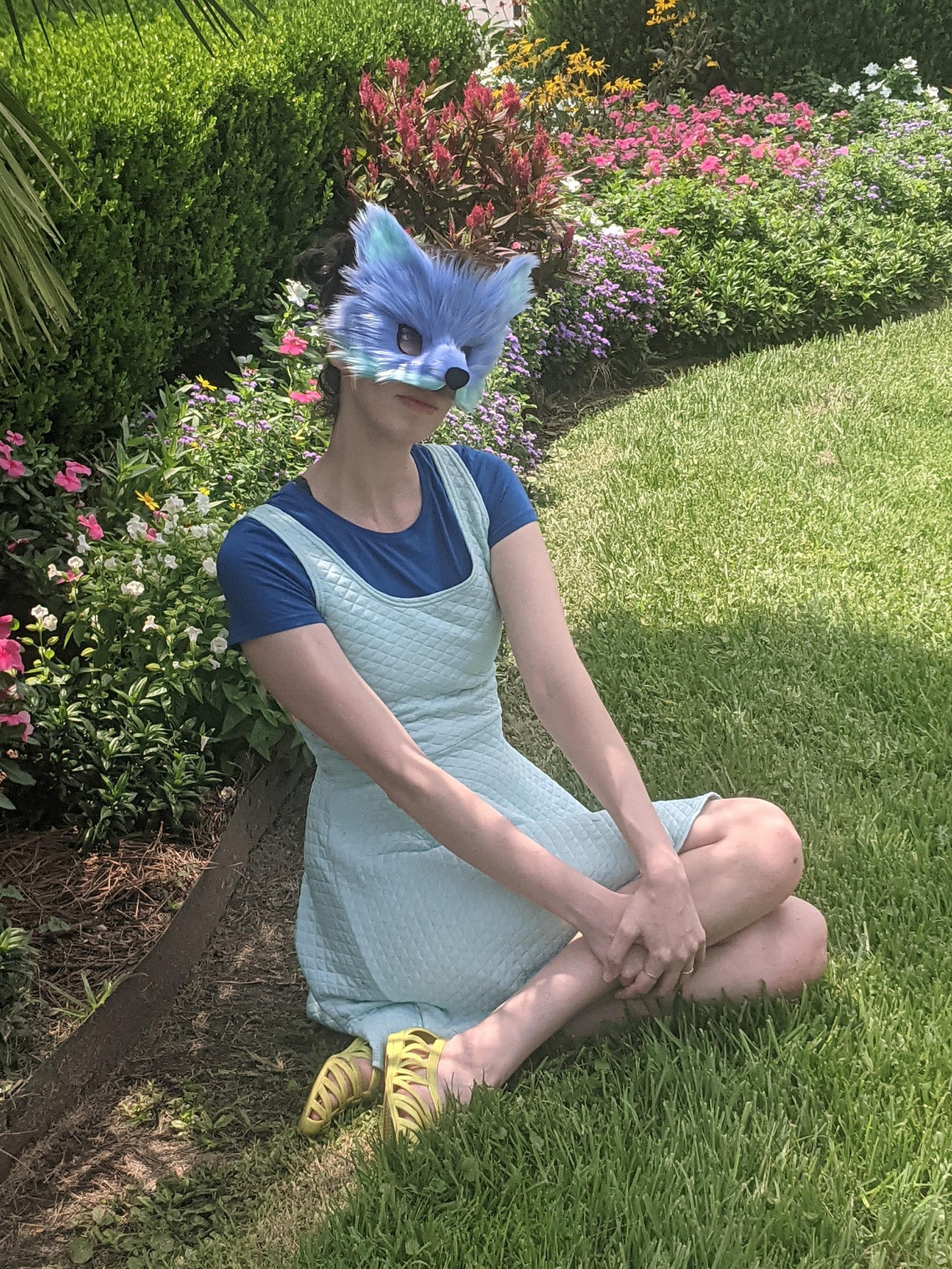 Periwinkle Fox Mask - Etsy