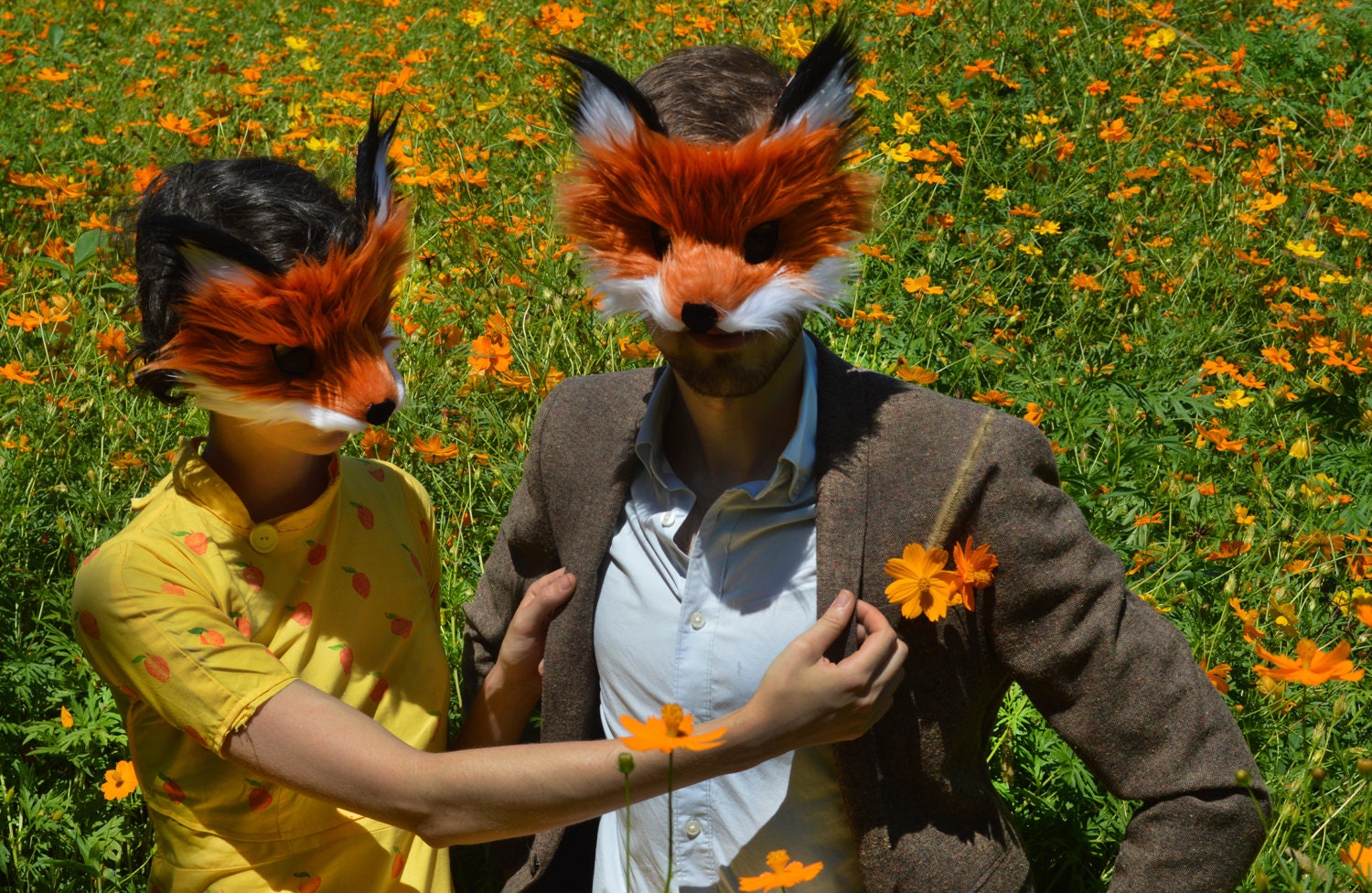 Fantastic Mr Fox Costume Head