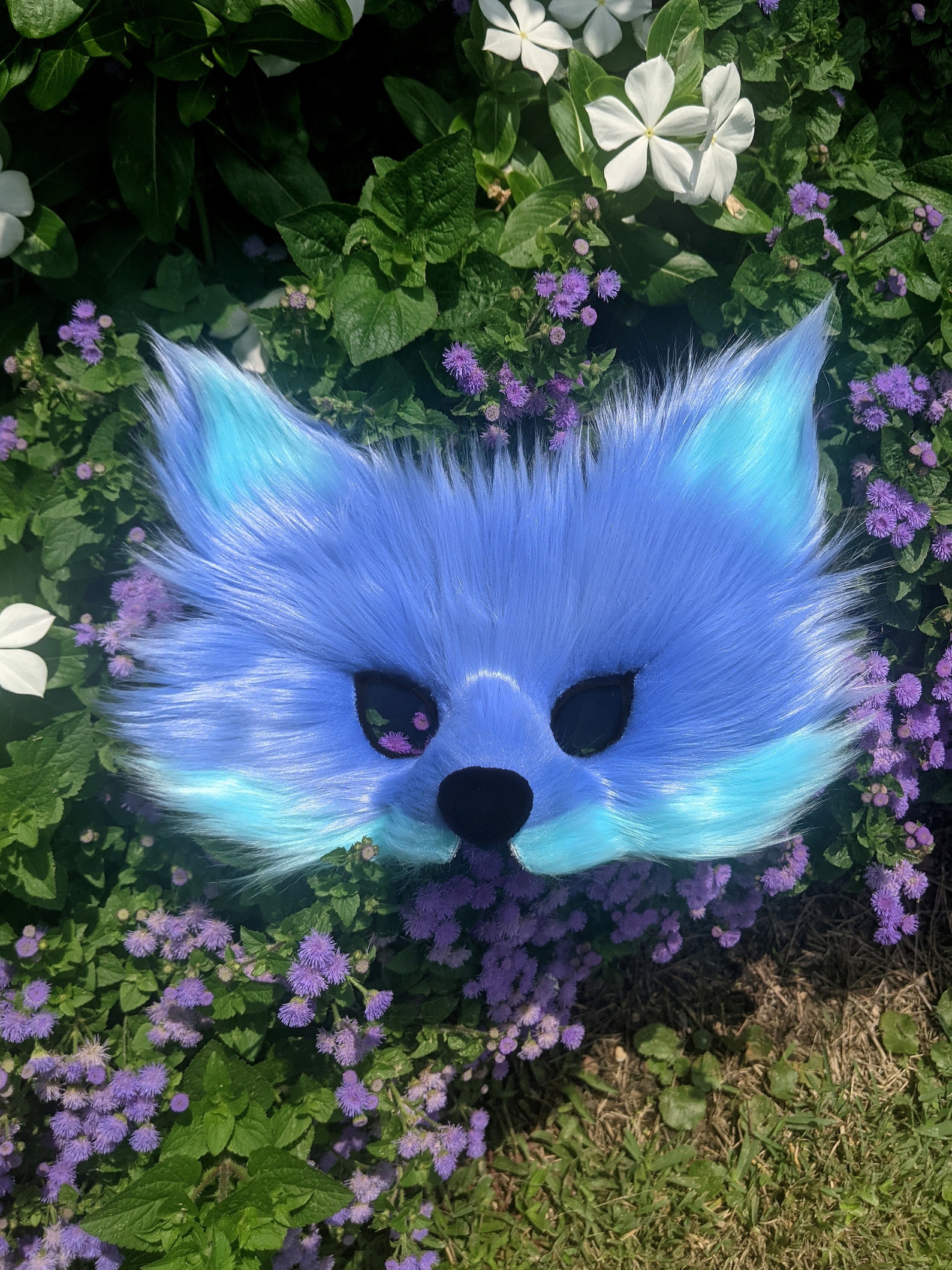 Periwinkle Fox Mask - Etsy