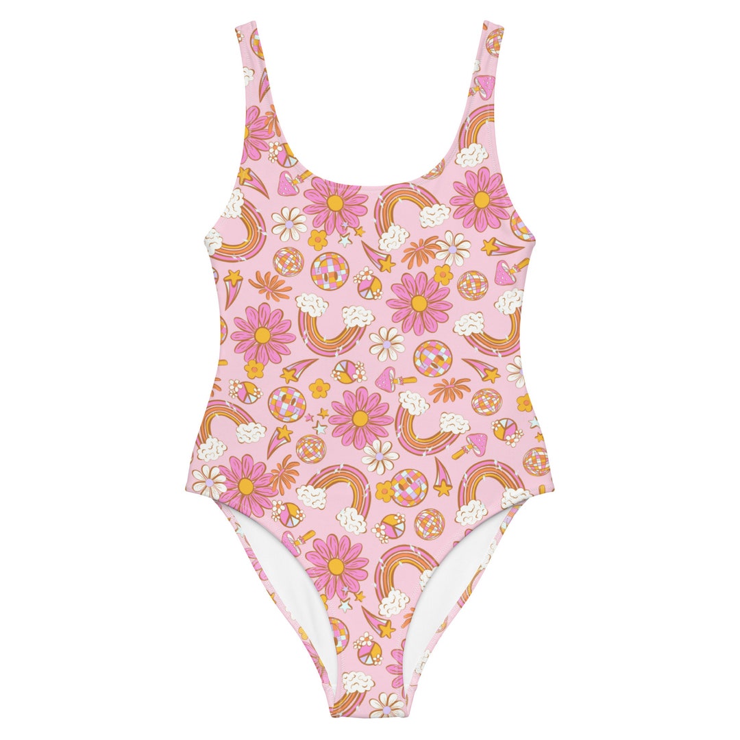 Rave Bodysuit Groovy, Pink Rave Outfit Set Women, Plus Size Rave Wear ...