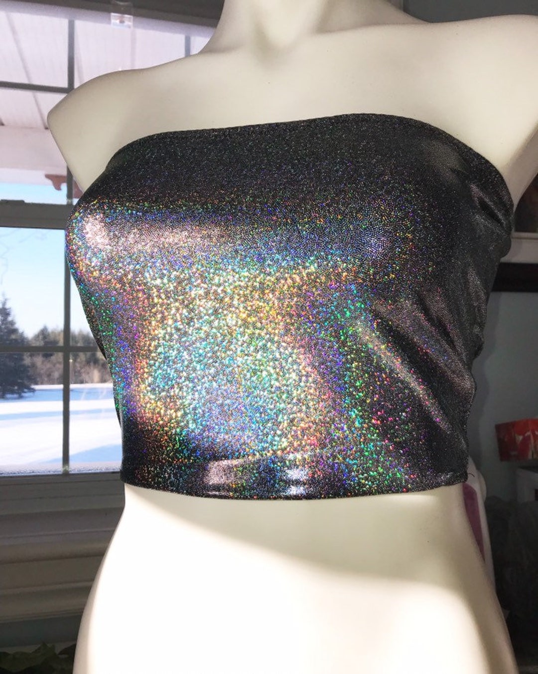 Techno Princess Rave Top nur, Rave Tube Top, Rave Outfit, Edc Outfit ...