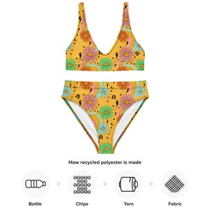 Yellow Groovy Rave Outfit Set Women, Matching Rave Outfit Set, High ...