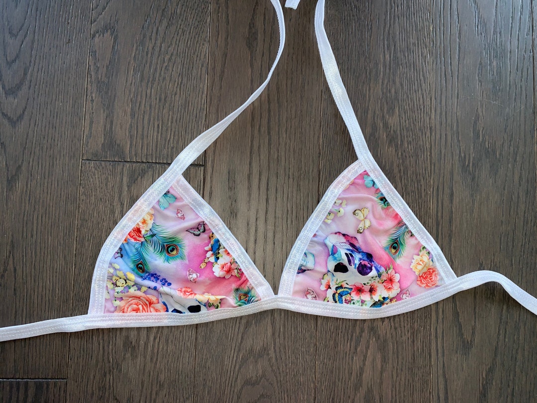 Pink Rave top, Rave outfit set women, rave wear clothing, festival top ...