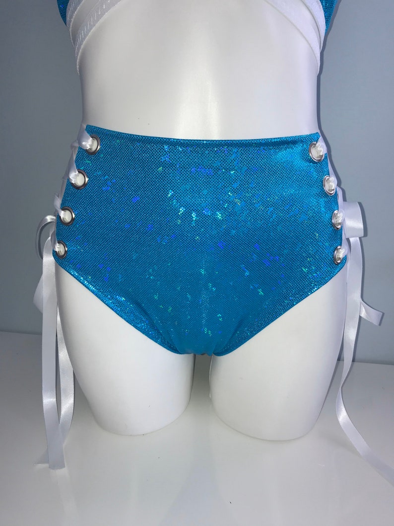 Lace Up Rave Bottoms Rave Outfit Rave Wear Rave Clothing Etsy
