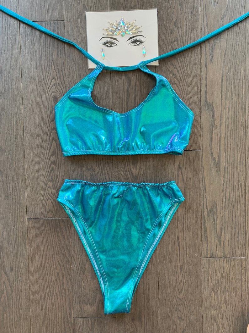 Blue Rave Bottoms Rave Outfit Rave Wear Rave Clothing - Etsy