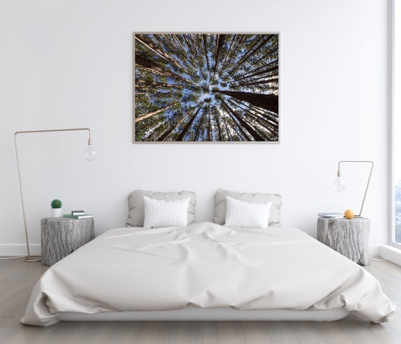 Infinite Trees PRINT Abstract Tree Print Large Tree Print | Etsy