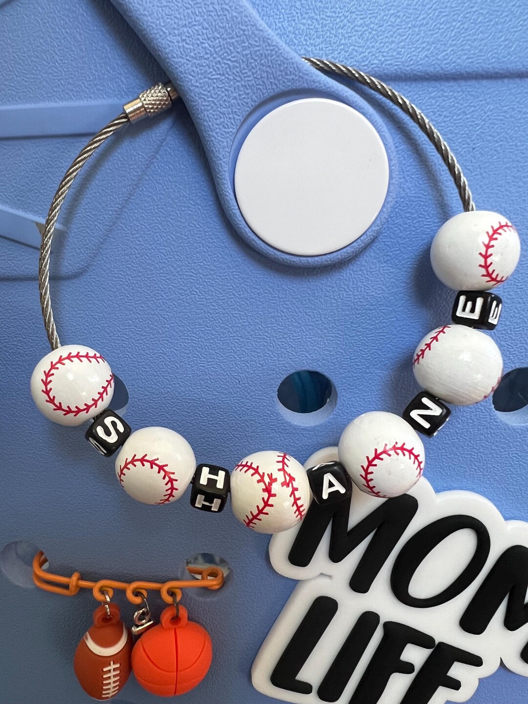 Baseball Charms for Bogg Bag | Baseball Charms for Backpack | Baseball ...