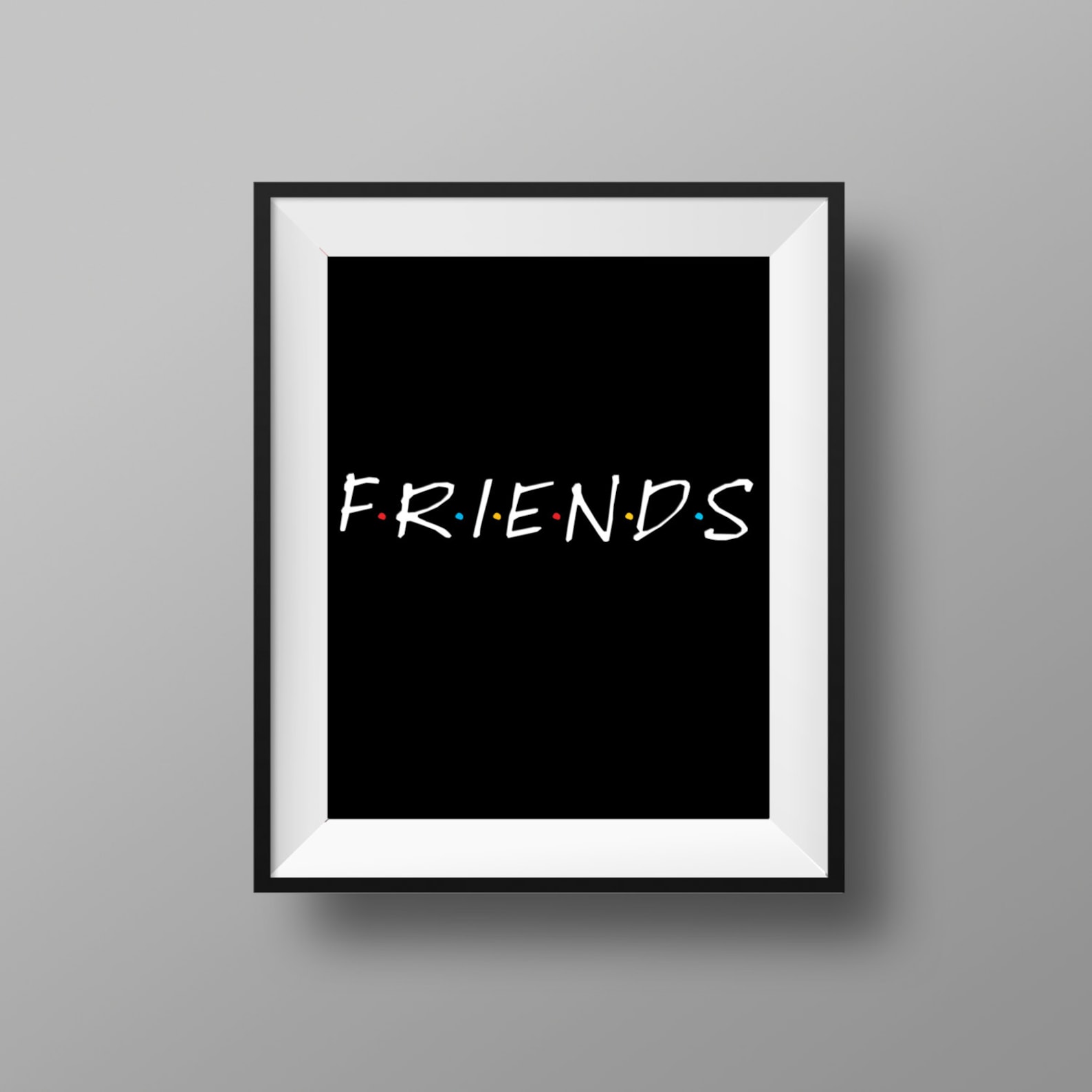 Friends TV Show Print Friends Show Friends TV Poster Instant Digital ...