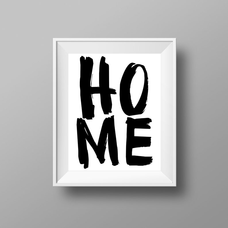 Art Deco - Home Decor Printable | Home Sign | Home Wall Decor | 8x10 ...