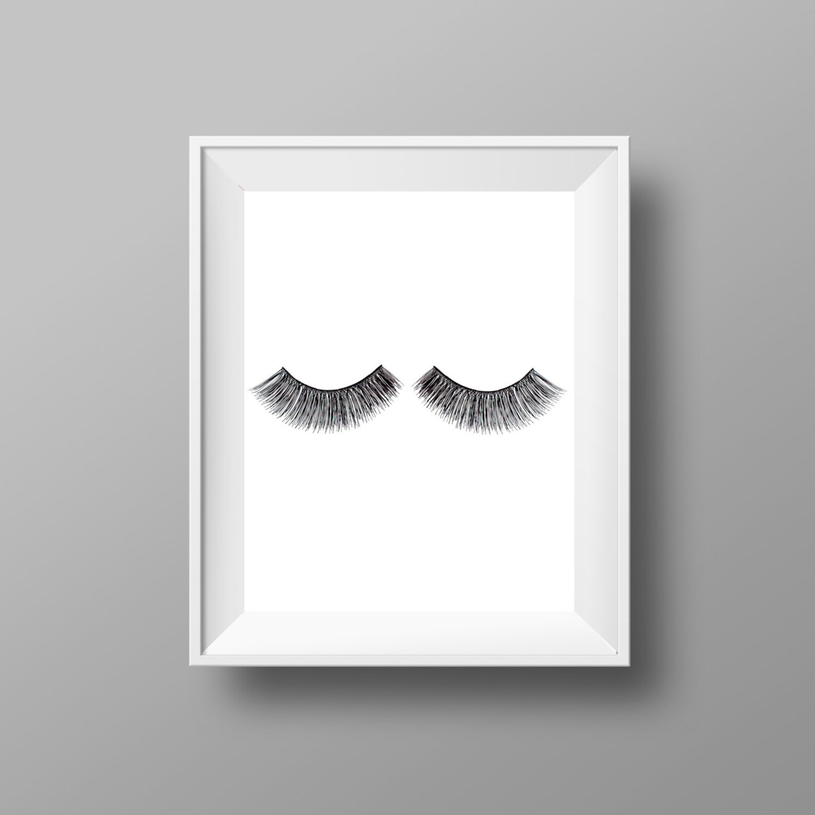 Eye Lash Print - Makeup Print | Makeup Decor | Eye Lashes Print ...