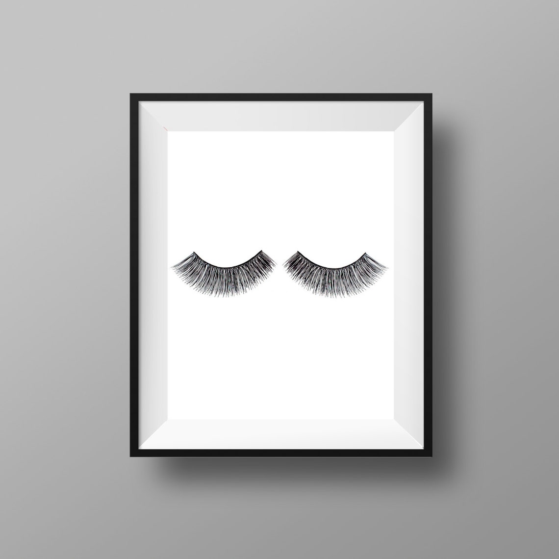 Eye Lash Print - Makeup Print | Makeup Decor | Eye Lashes Print ...