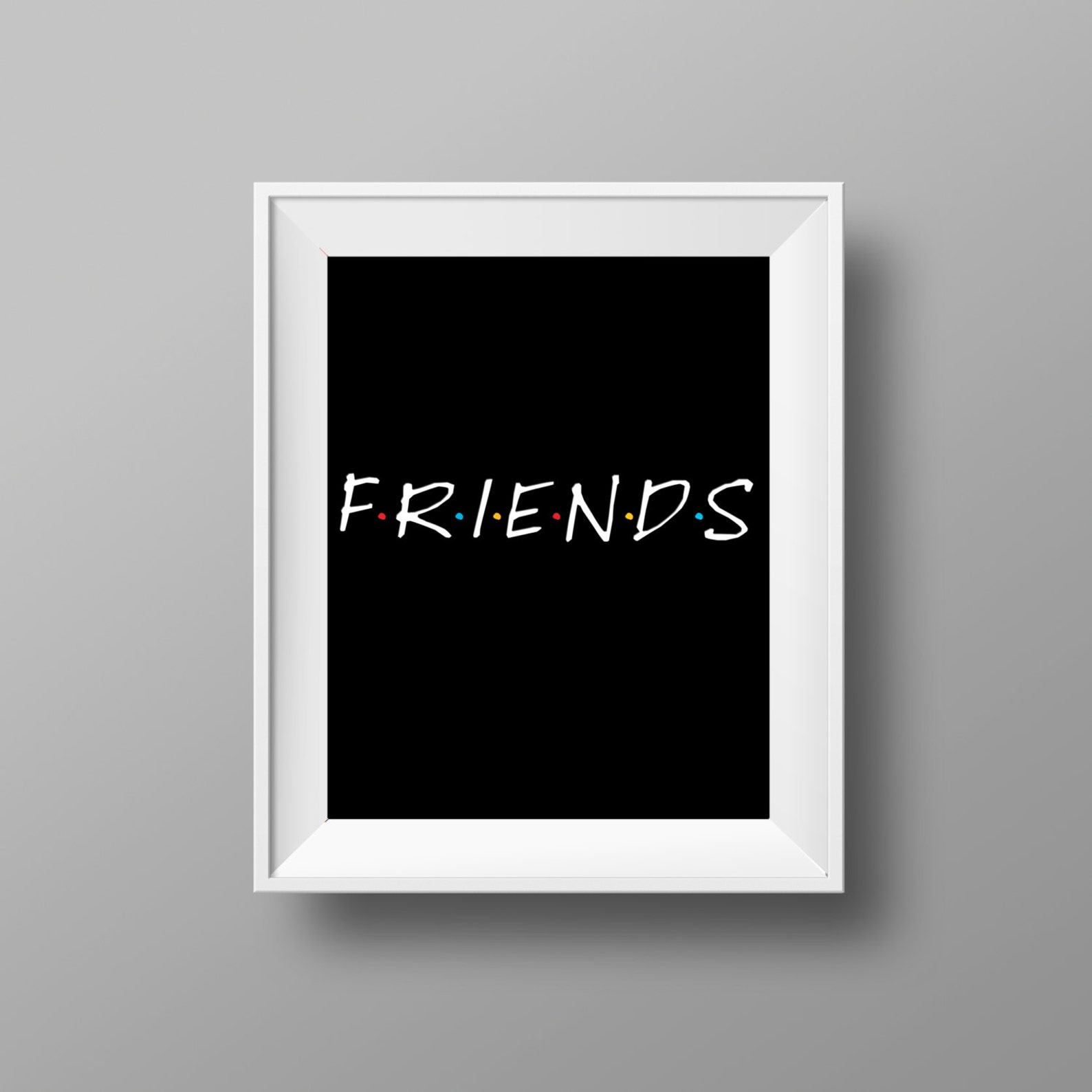 Friends TV Show Print Friends Show Friends TV Poster Instant Digital ...
