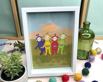 Teletubbies Svg - Etsy Australia