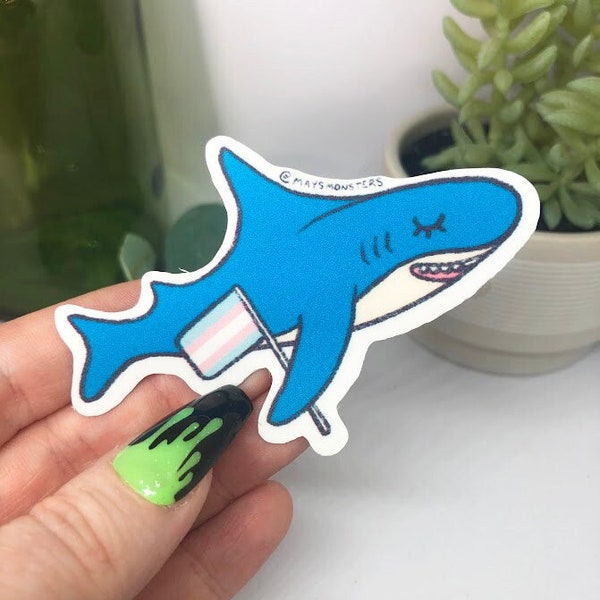 Shark Plush Trans - Etsy