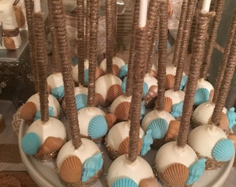 Beach cake pops | Etsy