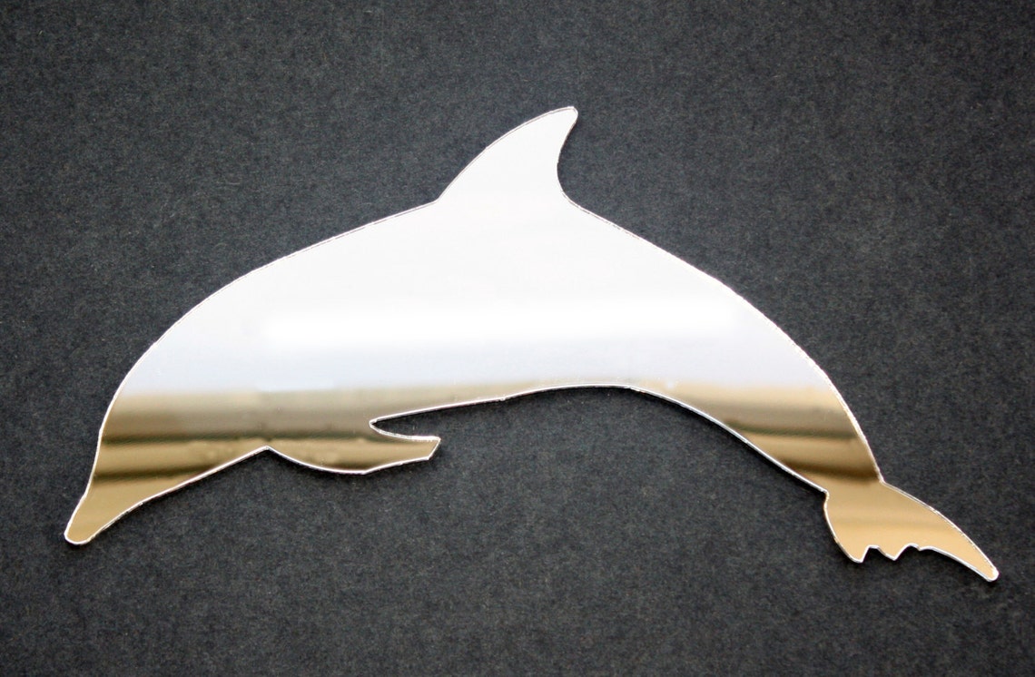 Dolphin Acrylic Mirror Decoration for Childs Room Wall - Etsy