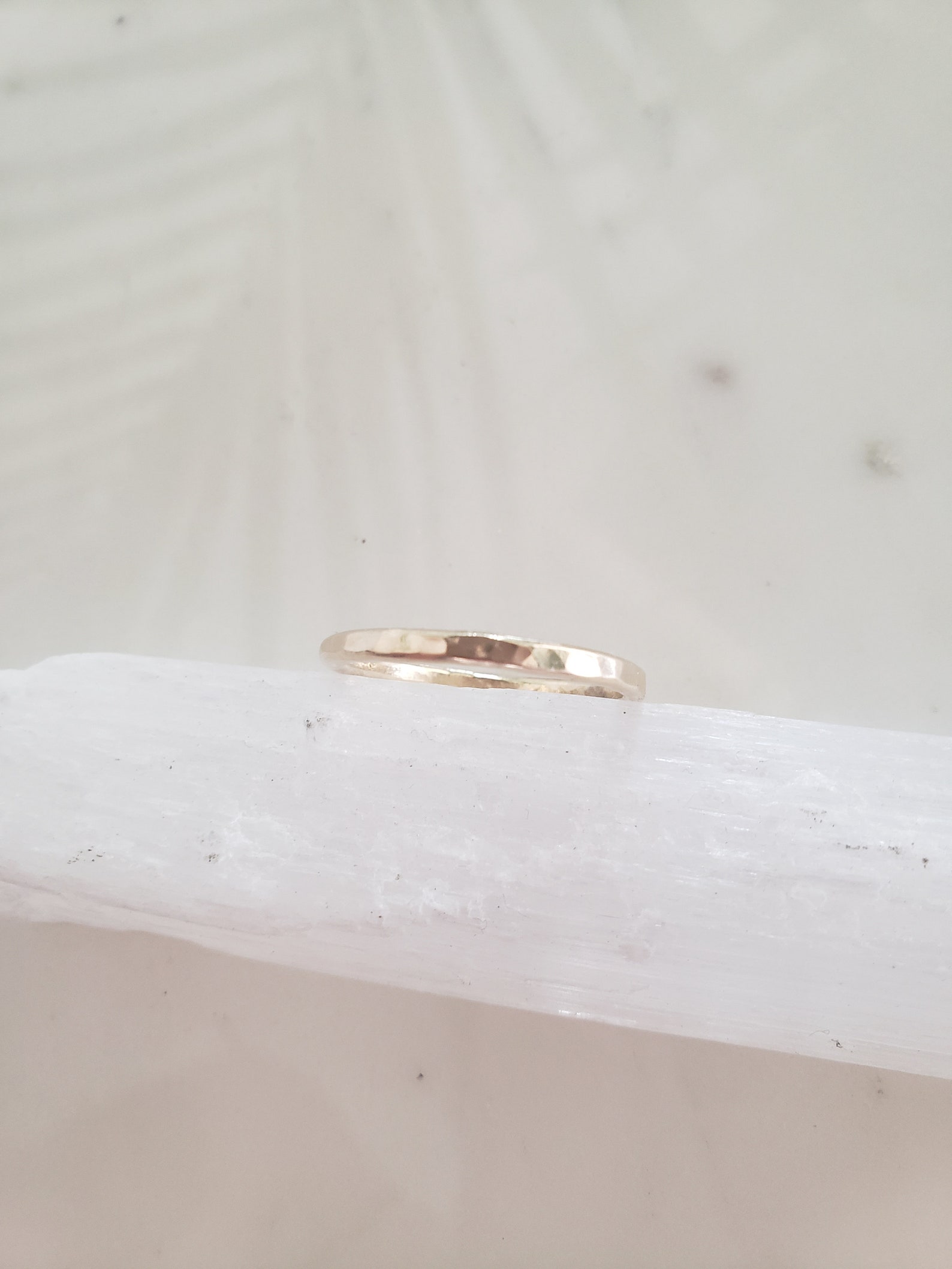 Gold Filled Thumb Ring Thumb Rings for Women Hammered Ring - Etsy