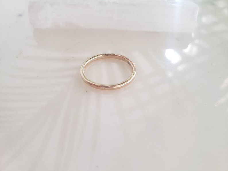 Gold Filled Thumb Ring Thumb Rings for Women Hammered Ring - Etsy