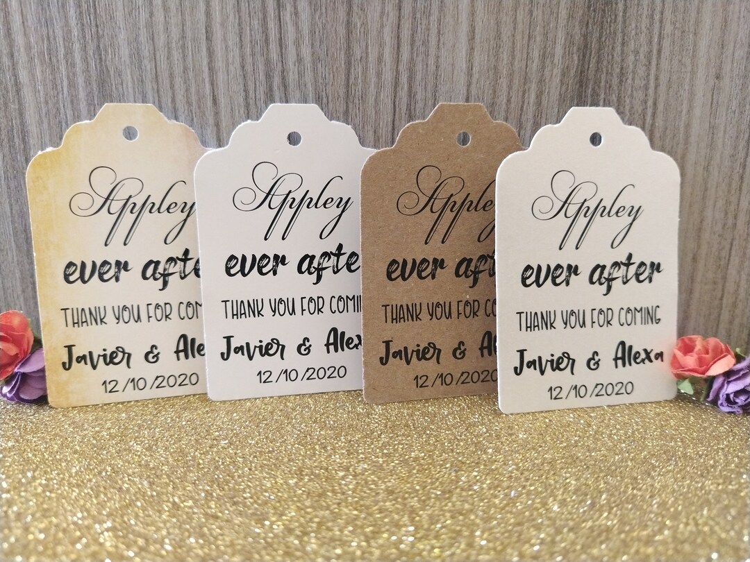 XXL Tag Appley Ever After - Etsy