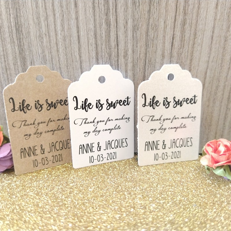 Love is Sweet Tags - Etsy