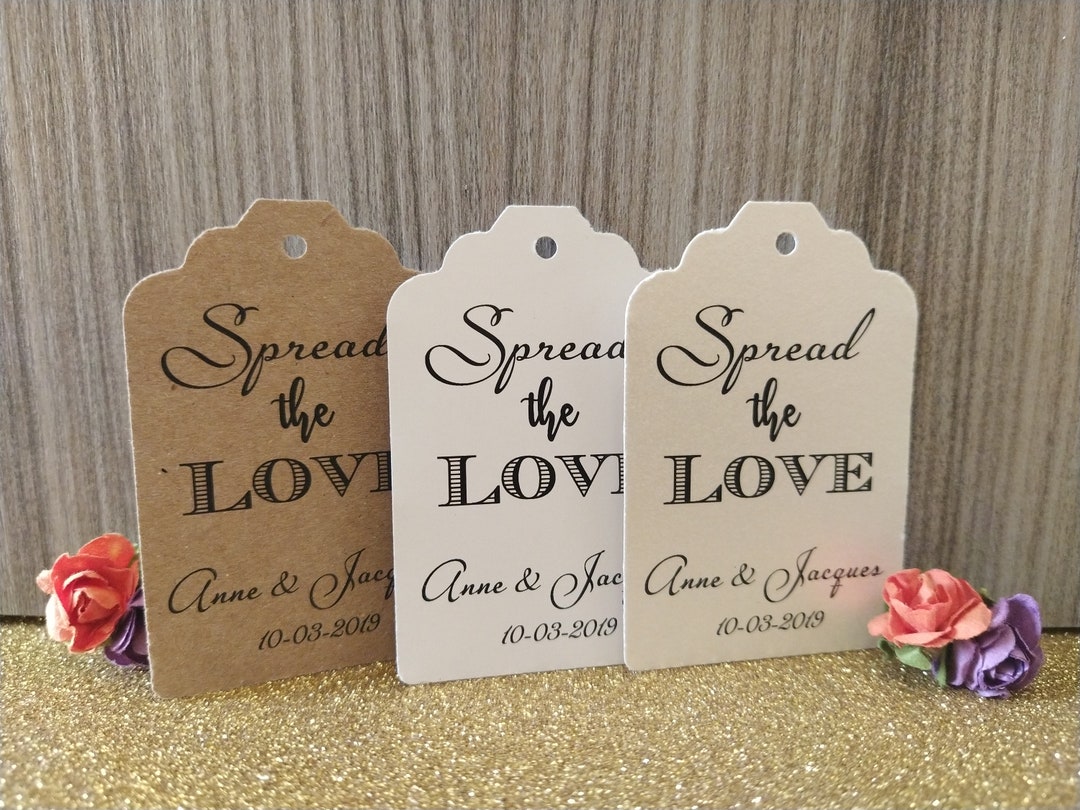 XXL Tag - Spread the Love - Etsy