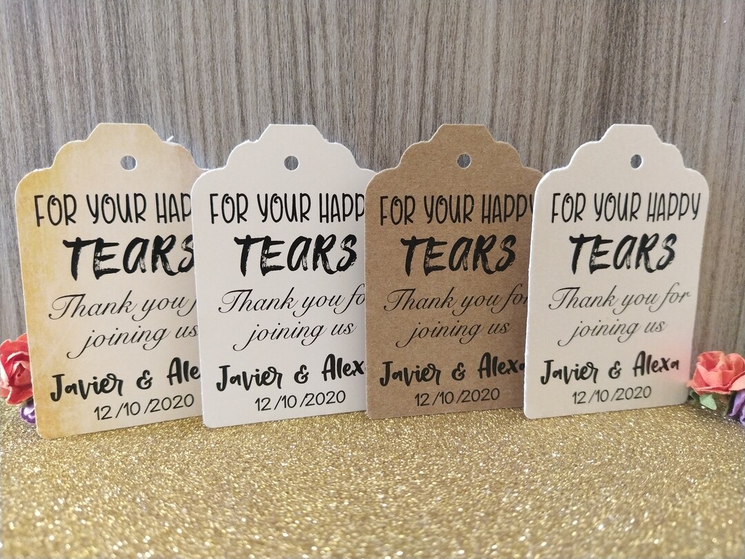 XXL Tag - for Your Happy Tears - Etsy