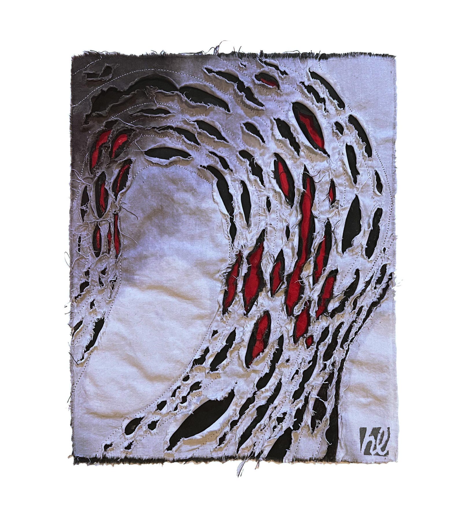 ORIGINAL "galaxy" Textile Art, Fabric Dye Art, Abstract Art, Wall Decoration Art, Patchwork Mini ...