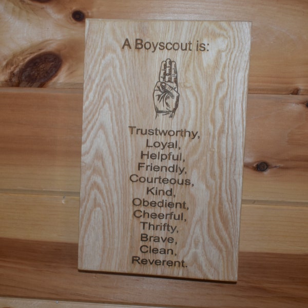 Boy Scout Wall Art - Etsy