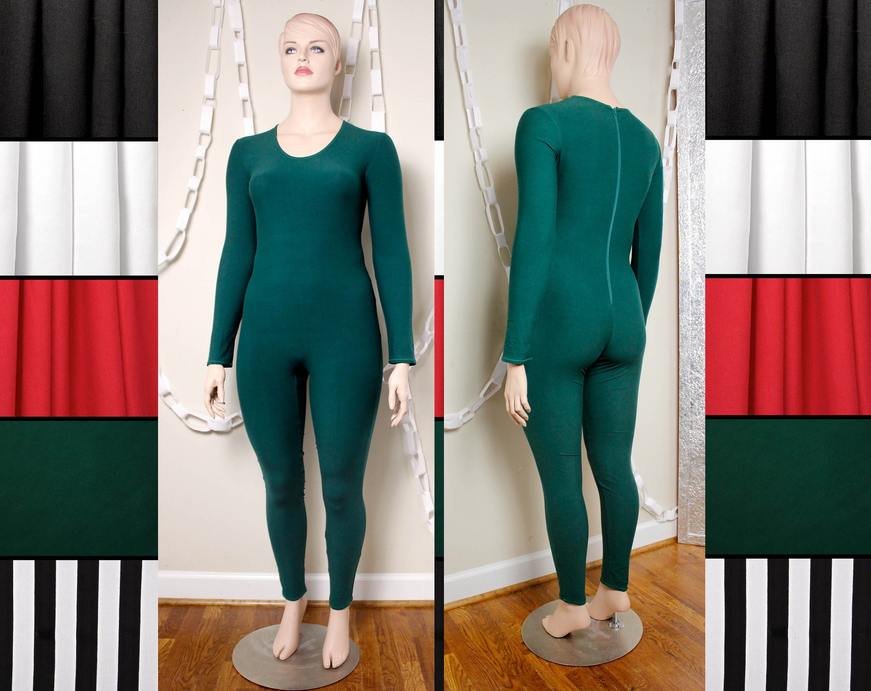 Cotton Catsuit Aerial Catsuit Long Sleeve Bodysuit Jersey | Etsy