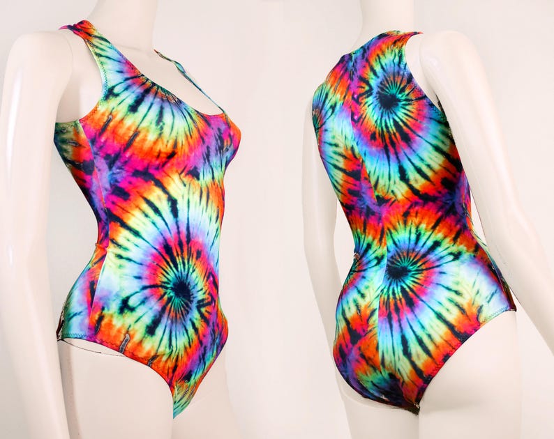 Cheeky Bodysuit Holographic Leotard Iridescent Festival Bodysuit ...