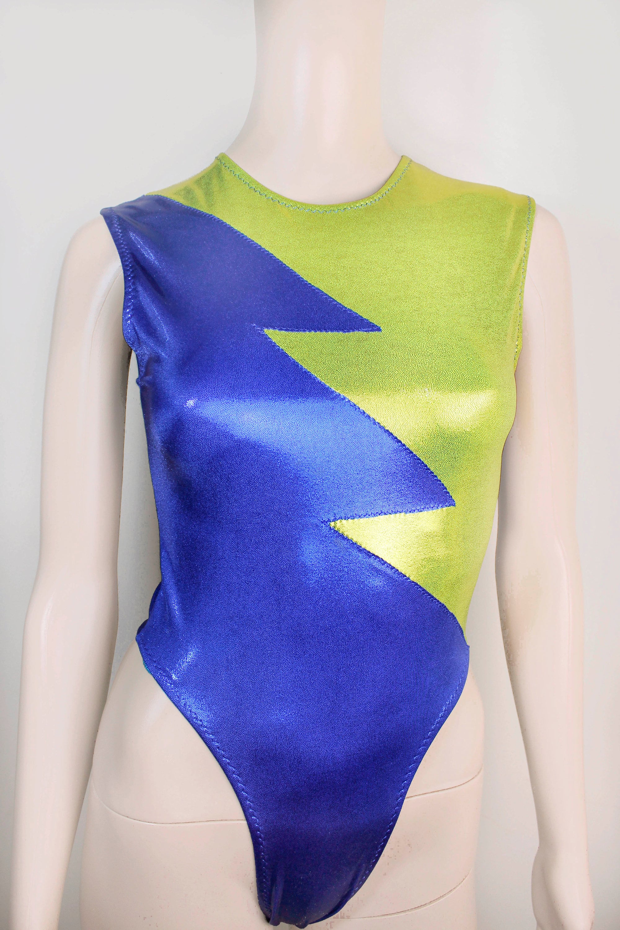 80s Lightning Wrestling Costume High Cut Thong Leotard GLOW - Etsy ...