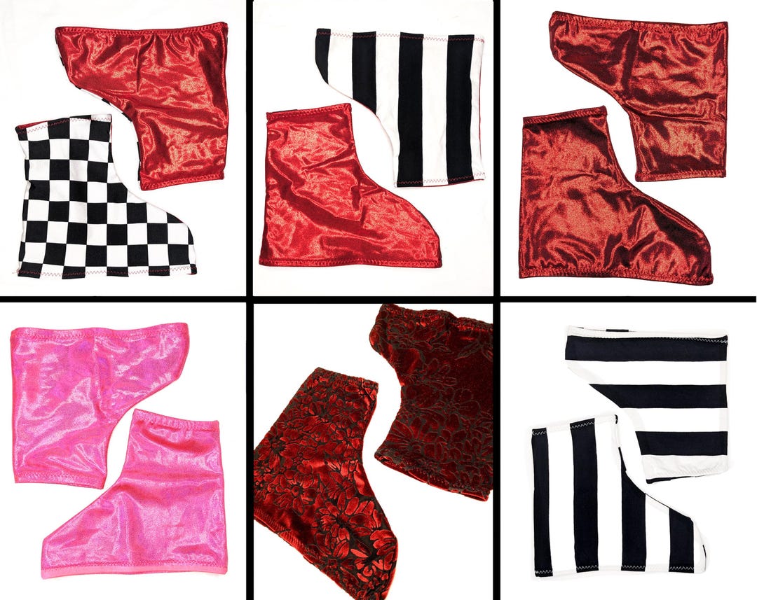 Small Adult Roller Skate Boot Covers Ready to Ship Ice Skate Covers ...