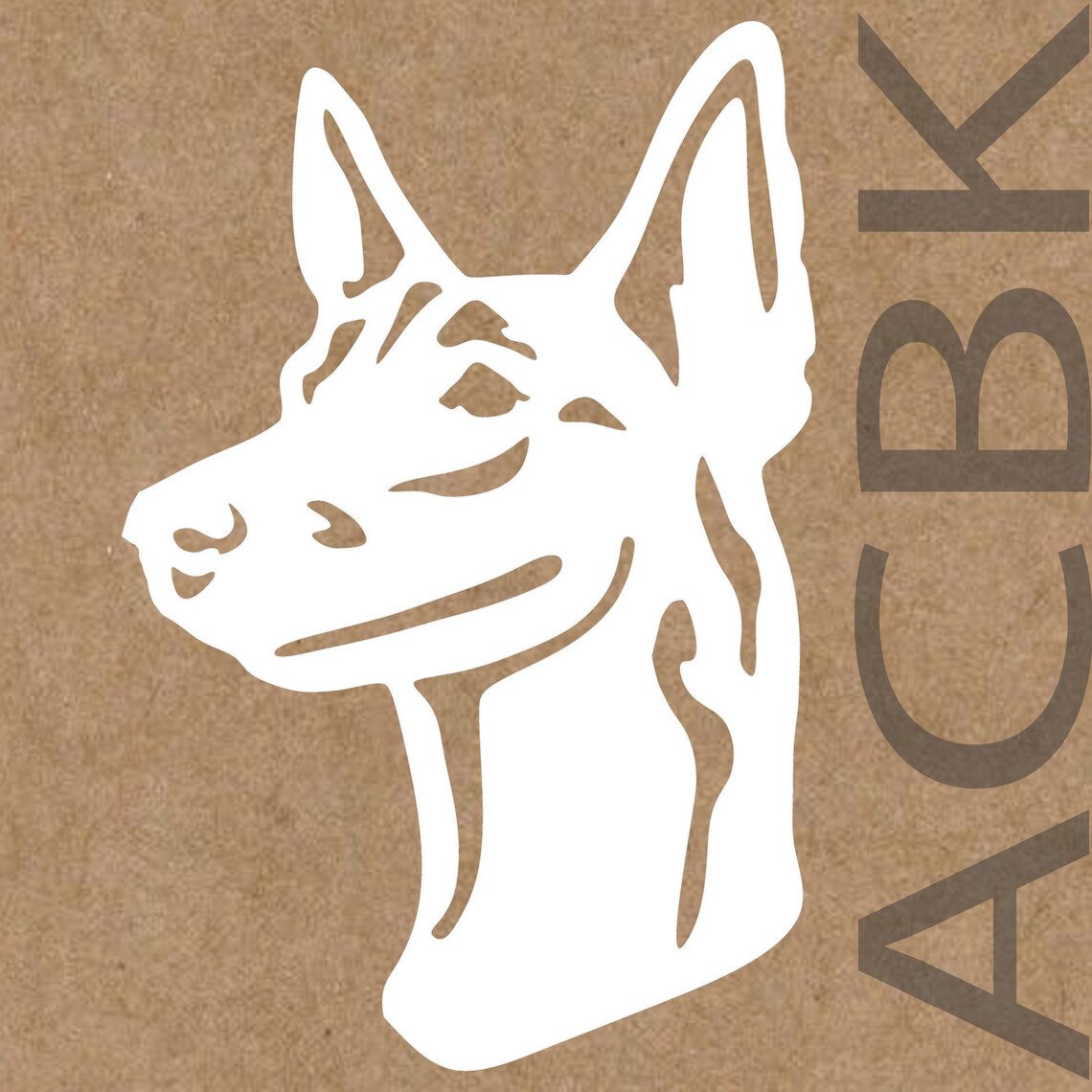 Belgian Malinois Dog Decal Car Window Sticker Premium - Etsy