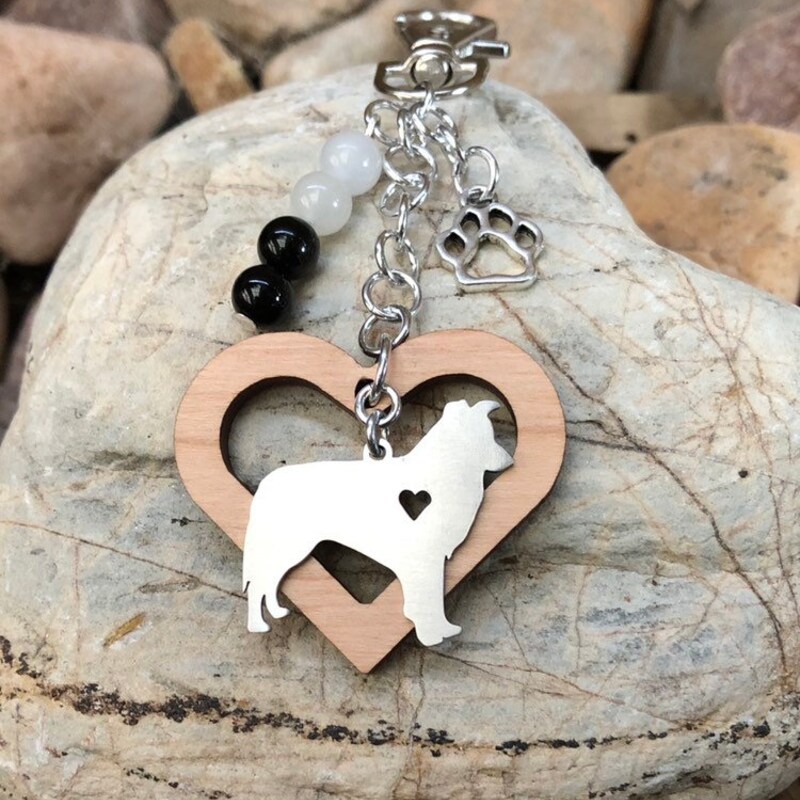 Border Collie Charm - Etsy