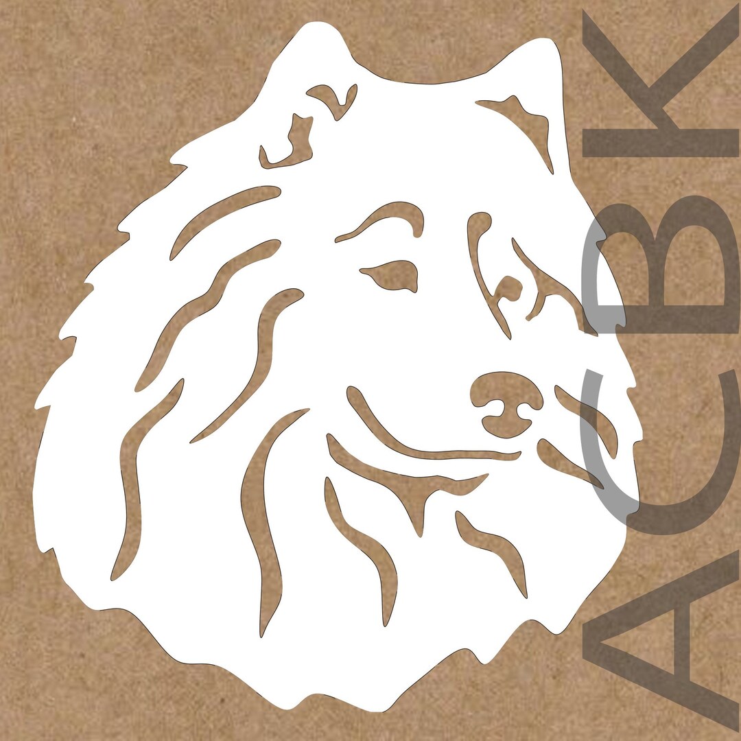 Samoyed Dog Decal, Car Window Sticker, Premium Outdoor Vinyl Decal ...