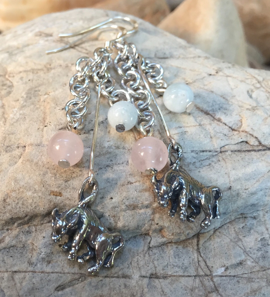 Taurus Gemstone Earrings - Zodiac Sign - Astrology Earrings - Taurus ...