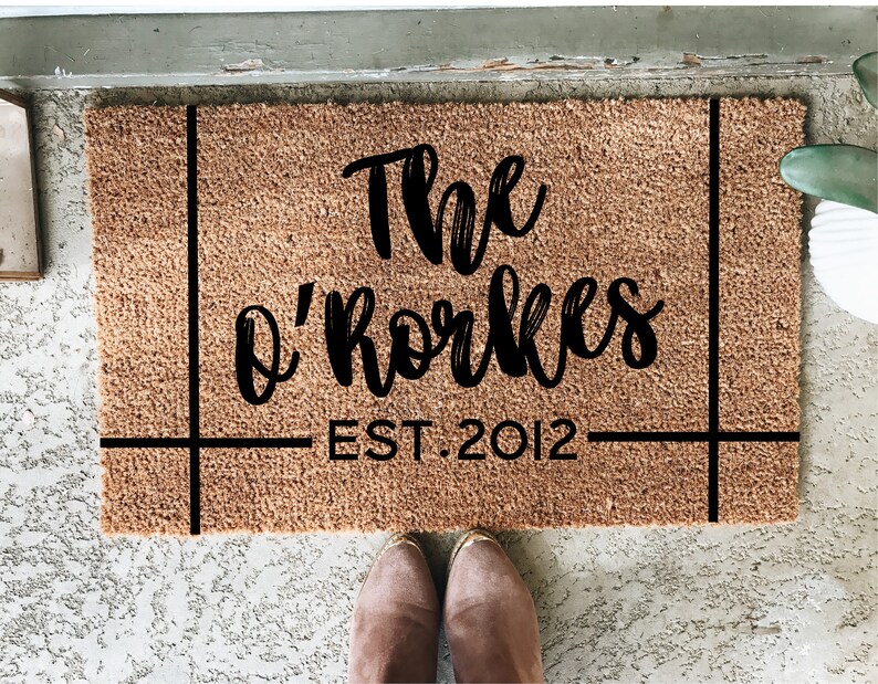 Custom Doormat Personalized Doormat Last Name Doormat | Etsy Custom Doormat Personalized Doormat Last Name Doormat | Etsy