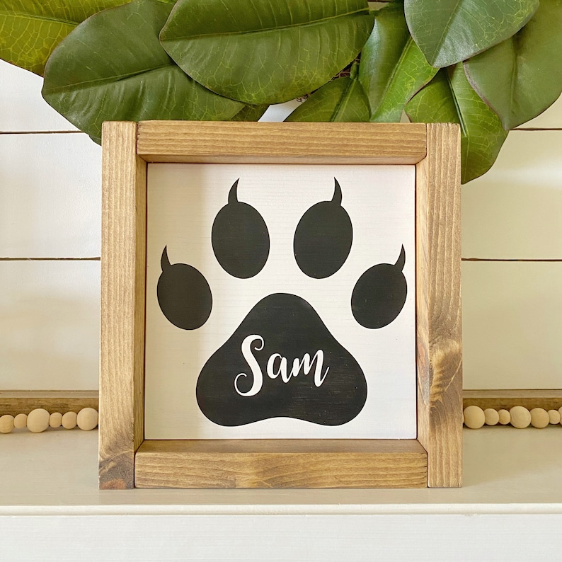 Personalized Dog Sign. Dog Name Sign. Custom Dog Sign. - Etsy