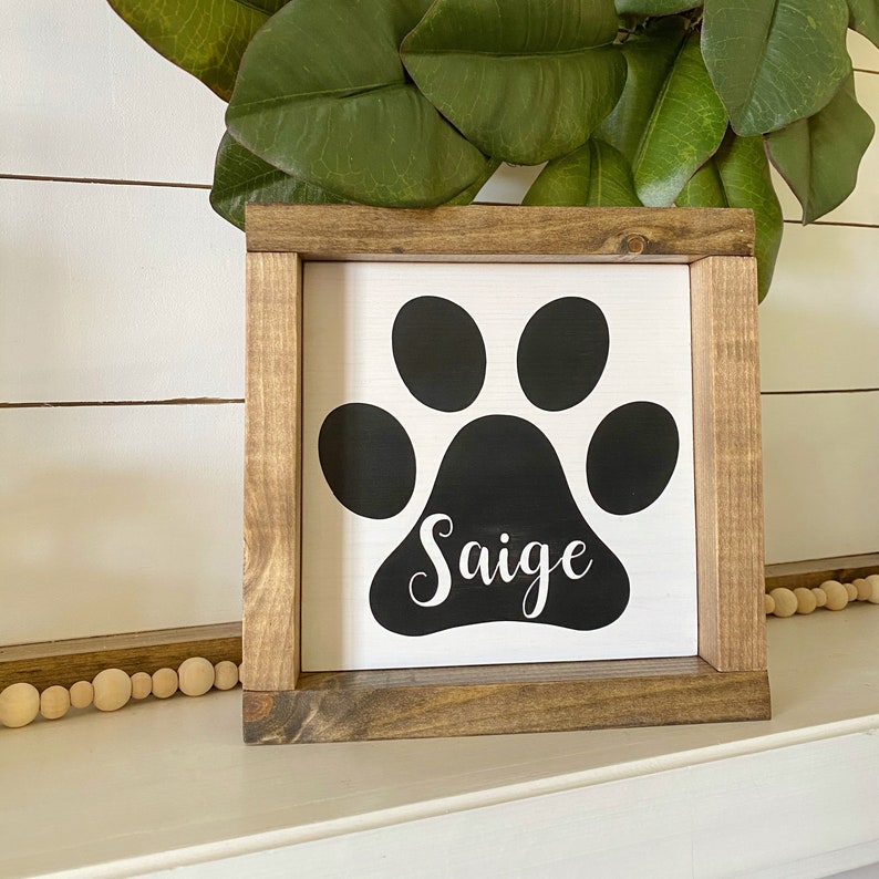 Personalized Dog Sign. Dog Name Sign. Custom Dog Sign. - Etsy