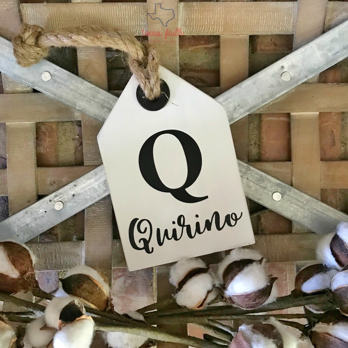 Name Sign Letter Personalized Wooden Tag Rustic Wood Sign | Etsy