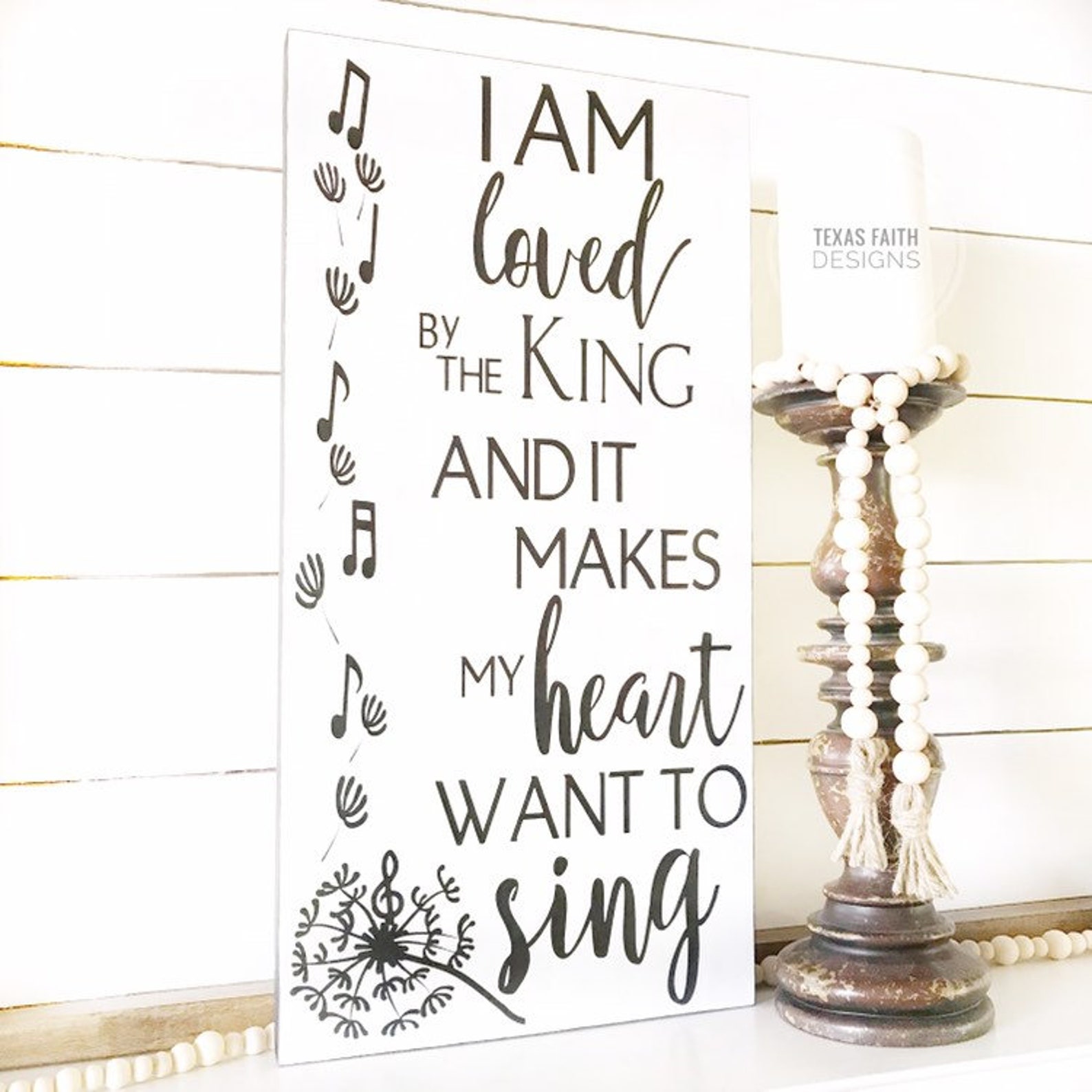 Music Sign Wood Sign Music Teacher Gift Choir Sign Church | Etsy