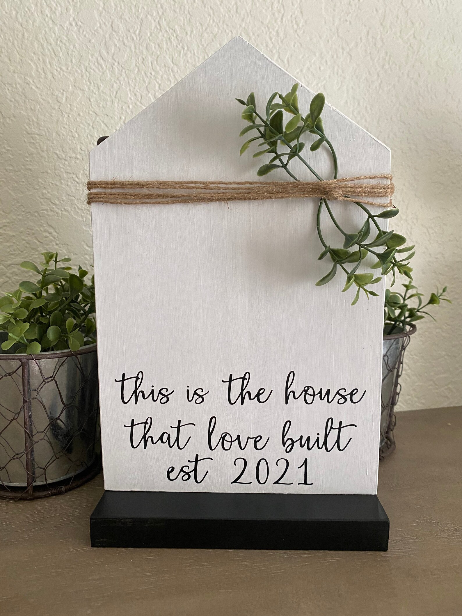 Decorative Wood House Handmade Large Wooden House This | Etsy
